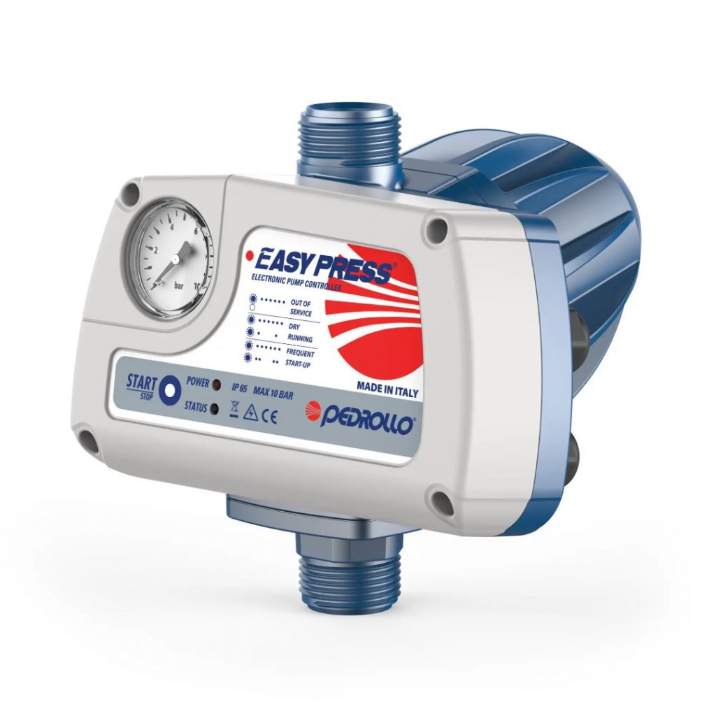 Easypress presscontrol electrónico 2 cv con manómetro